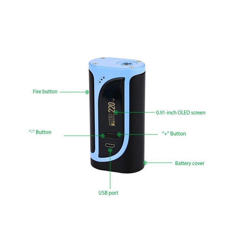 Buy Box mod Eleaf iKonn 220W Full Black, price in Kiev and Ukraine
